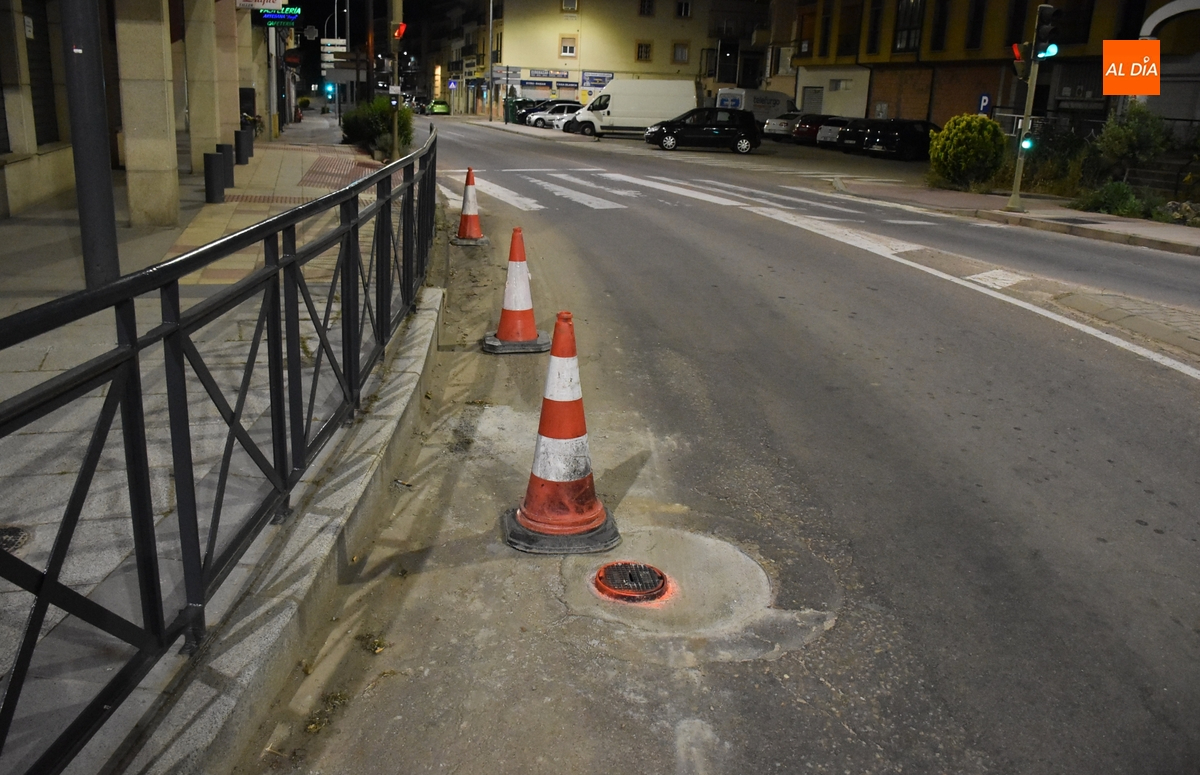 La rotonda del Cruce será reasfaltada en la tarde del miércoles - SALAMANCArtv AL DÍA - Noticias ...